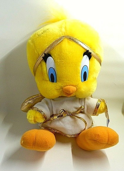 Toys | Looney Tunes Tweety Bird Angel Plush Stuffed Toy Doll | Poshmark